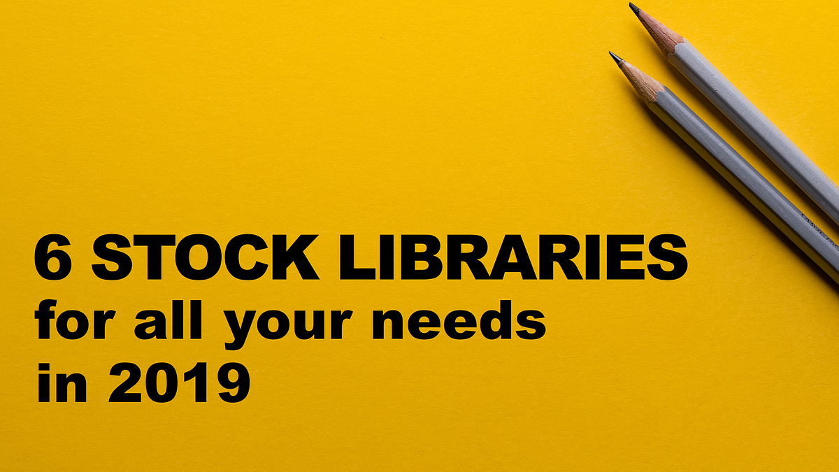 Top 6 stock libraries for all your needs in 2019 | by Philipp Maas | Medium
