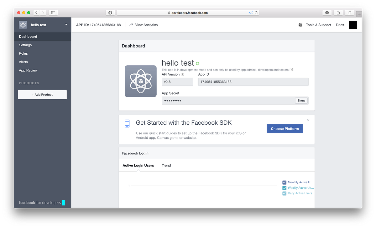 Setup react-native-fbsdk (IOS) ง่ายนิดเดียว!!! | by Anupat Ruangsuwan | Medium