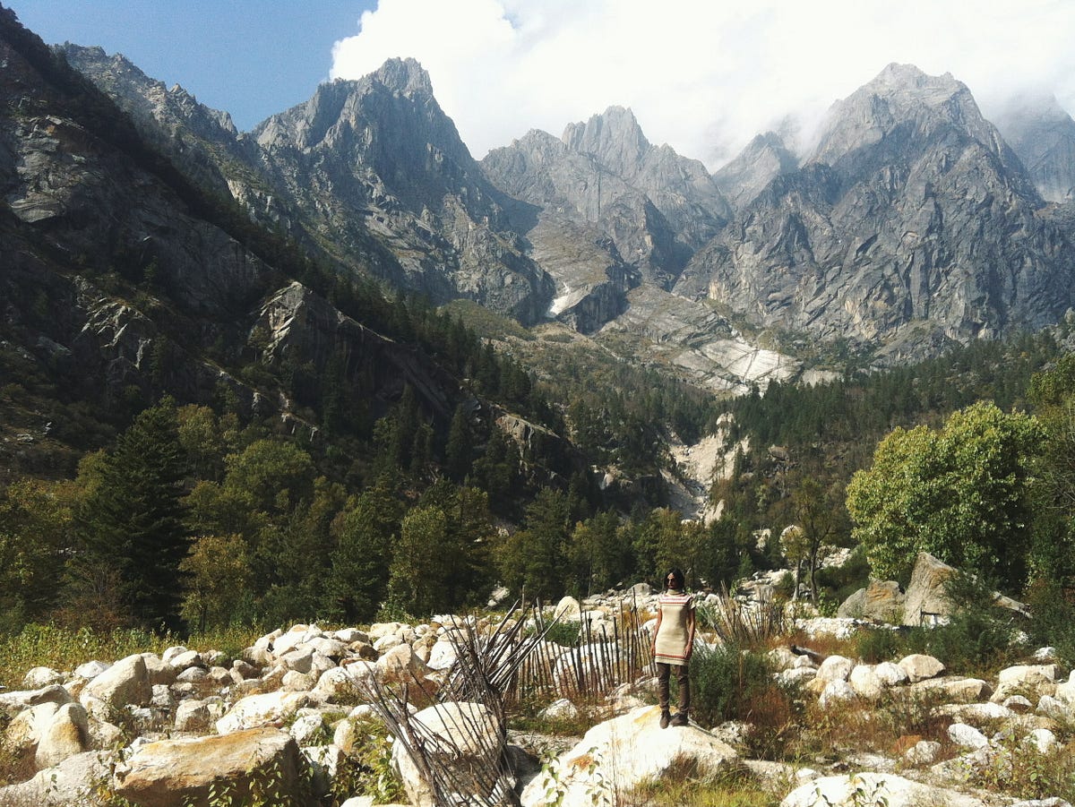 The Sentinels of Baspa and a Little Paradise bordering Tibet | by ...