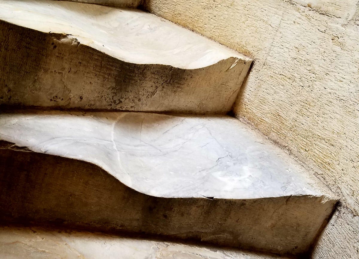 Erosion.. The stairs of the Tower of Pisa are… | by Mark Howard | Medium