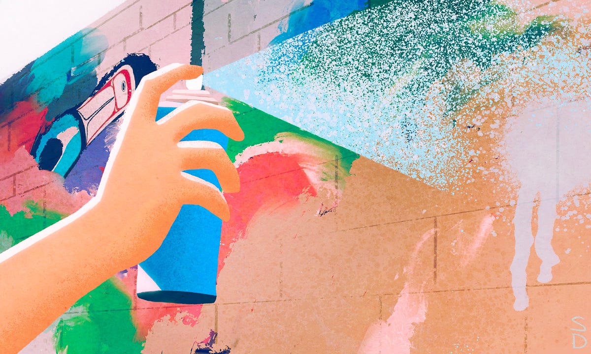 Graffiti Art with KC Hall. KC Hall’s love for art has always been… | by ...