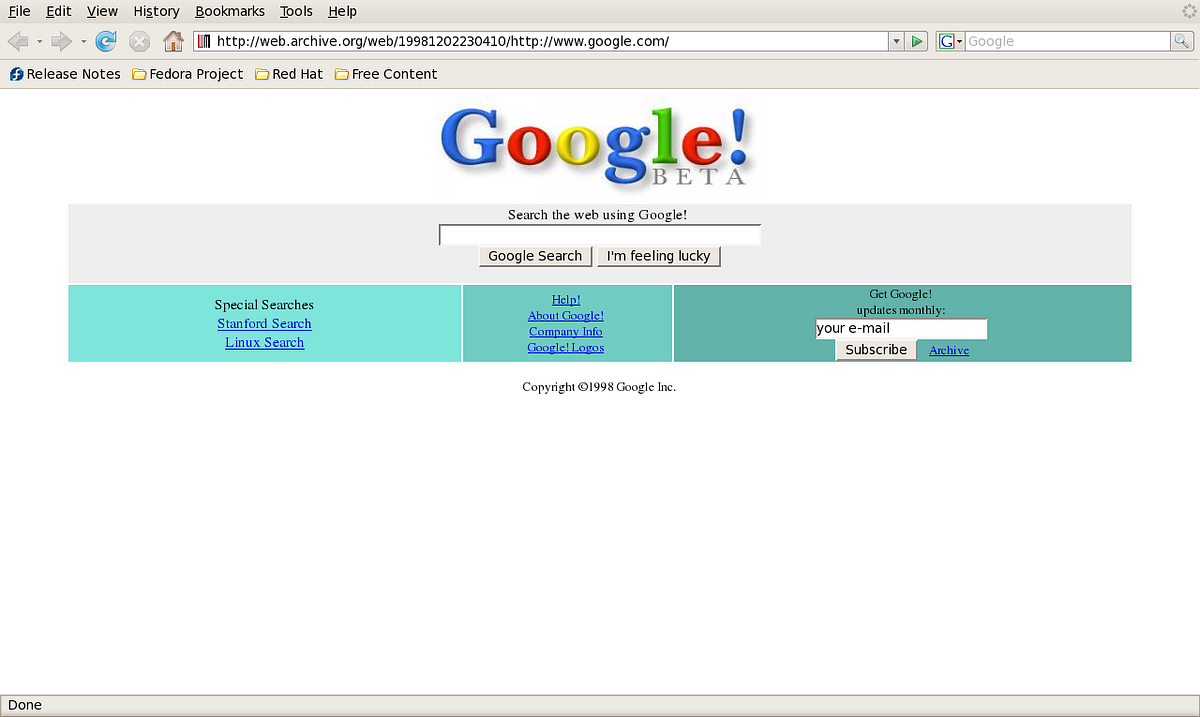 The Birth of Google: The Search Engine That Revolutionized The Web | by ...