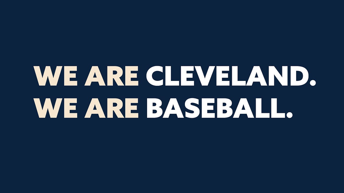 Cleveland Baseball Club. We are Cleveland. We are baseball. | by Tom ...