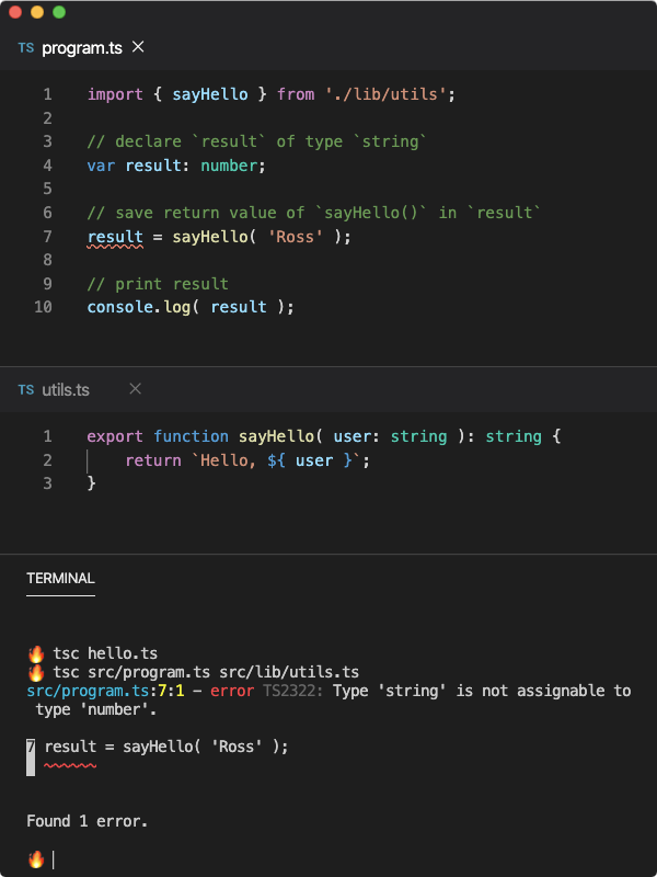 Writing Your First “hello World” Program In Typescript