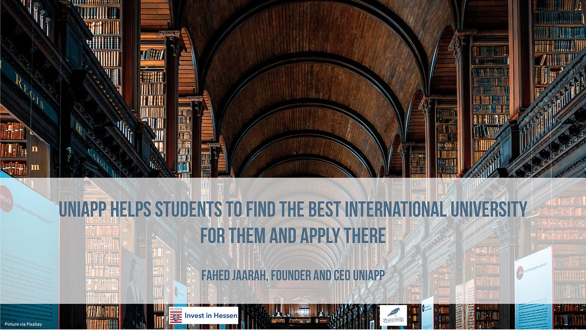 UniApp Helps Students to Find the Best International University for Them And Apply There | by ...
