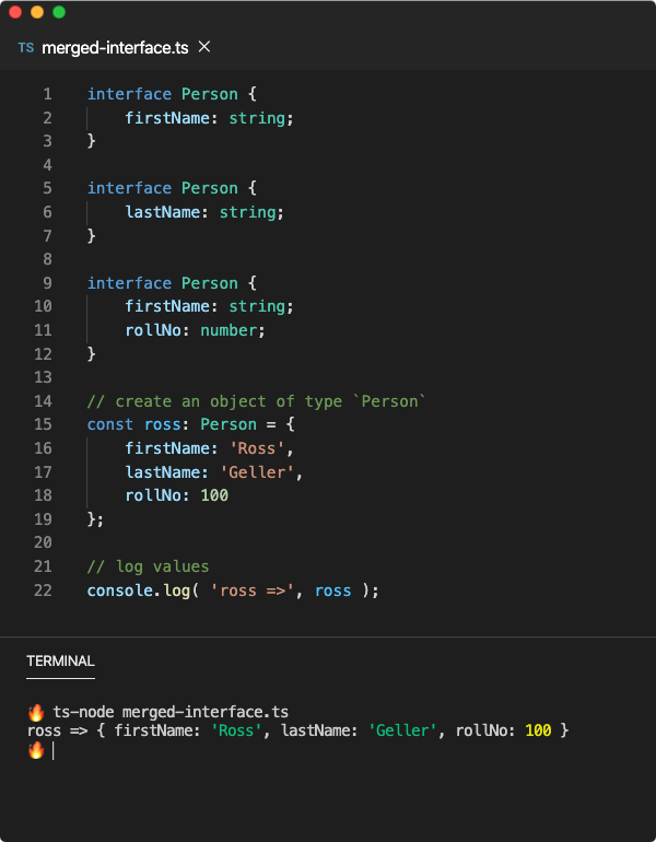 A Simple Guide To “interface” Data Type In Typescript By Uday 9273