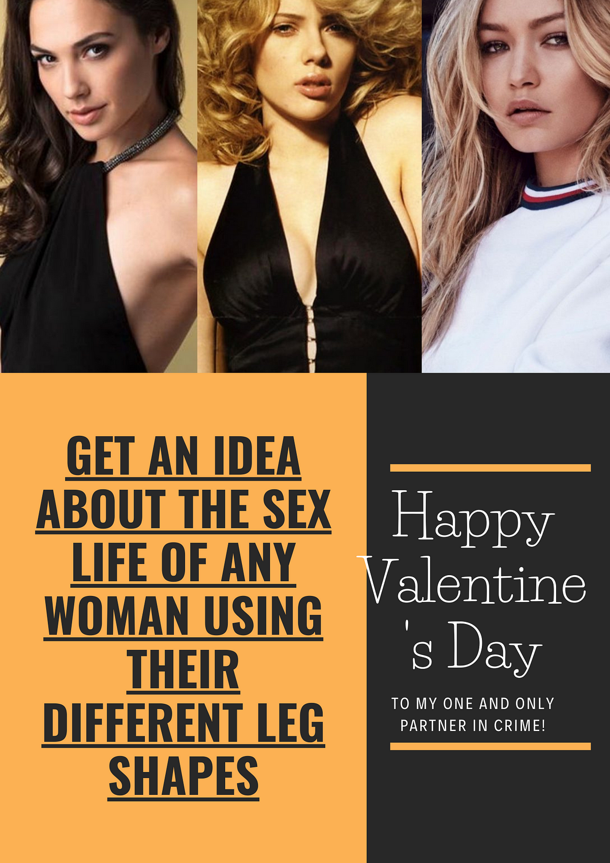 Get An Idea About The Sex Life Of Any Woman Using Their Different Leg Shapes By David Grant