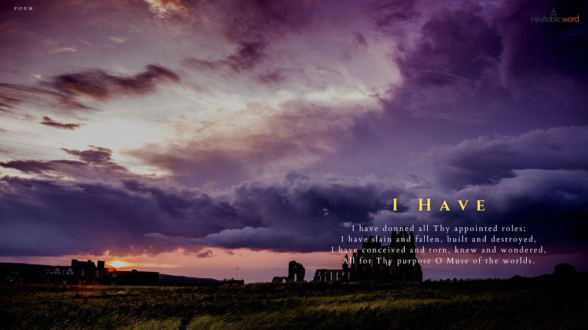 I Have. Poem | by Mahesh CR | Inevitable Word | Medium
