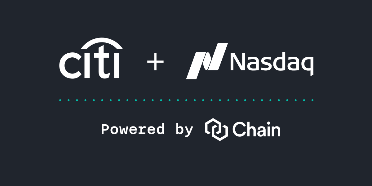 Chain Takes Citi to Production. Announcing CitiConnect® for Blockchain ...