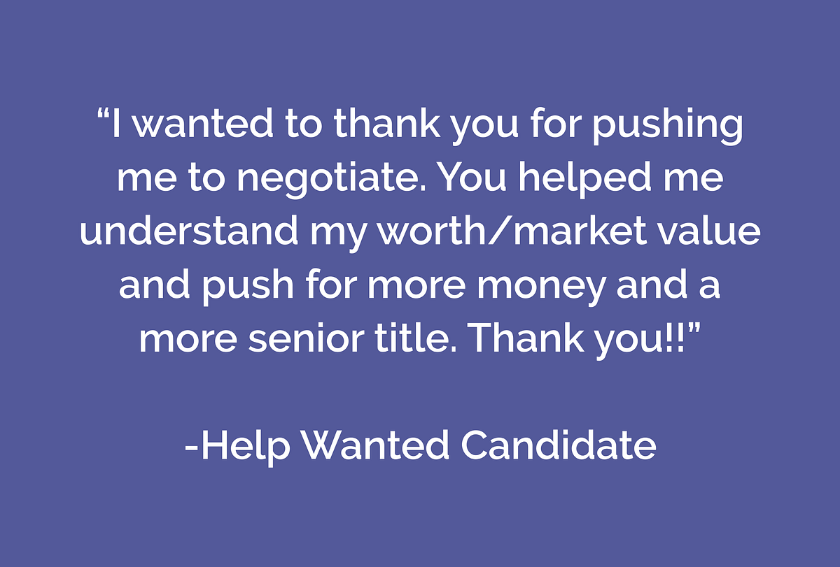 When you get your next offer, we’ll help you get paid fairly | by Help ...