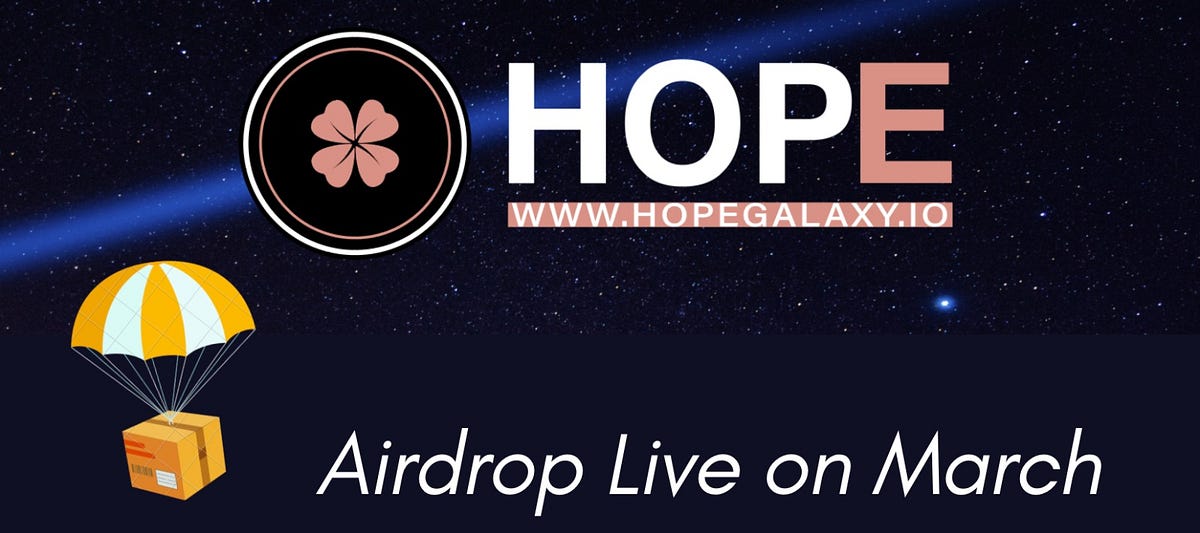 Airdrop Live $HOPE CW20 - Hopers.io - Medium