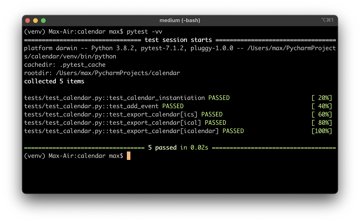 Testing Python Apps with Pytest. Pytest is one of the most popular ...