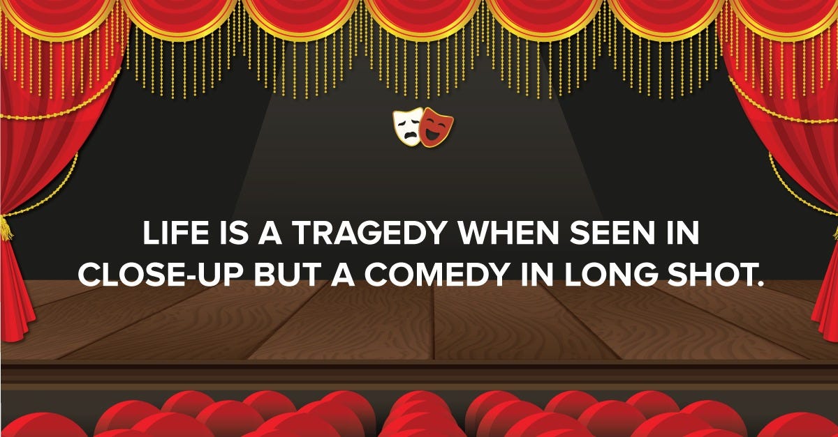 stand up comedy. life is a tragedy when seen in close-up… | by Nitesh ...