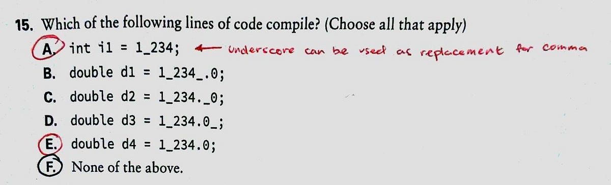 That Underscores Are Valid In Java Numeric Values | by Edward James Remo | Aguragorn Learned ...