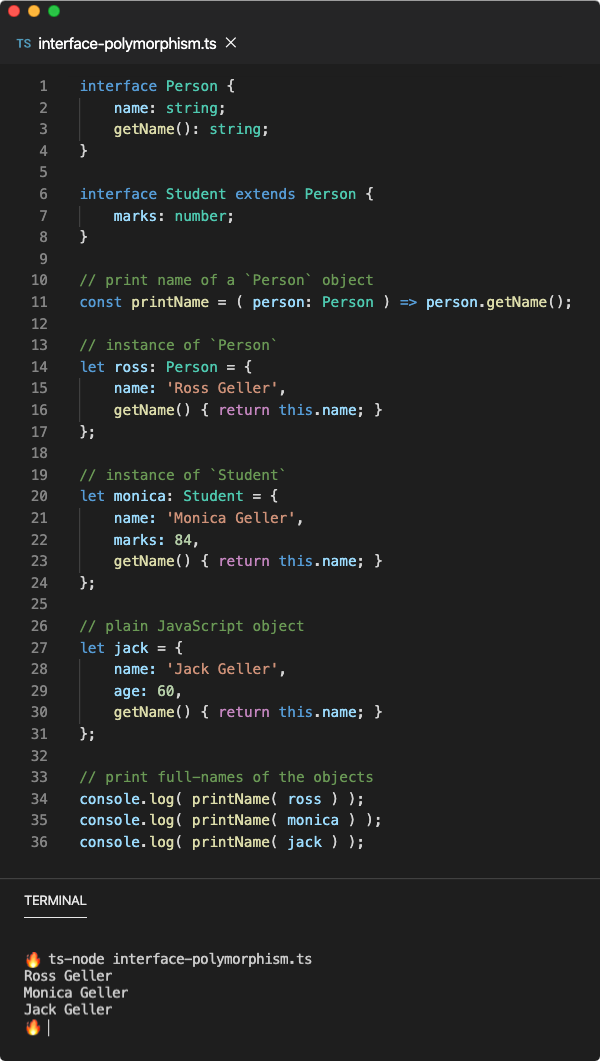 Let’s quickly understand how “Polymorphism” works in TypeScript | by ...
