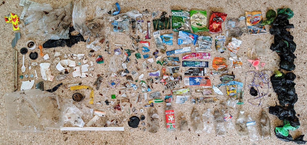 I Collected 234 Pieces of Plastic Waste at a Local Park | by Vanessa A ...