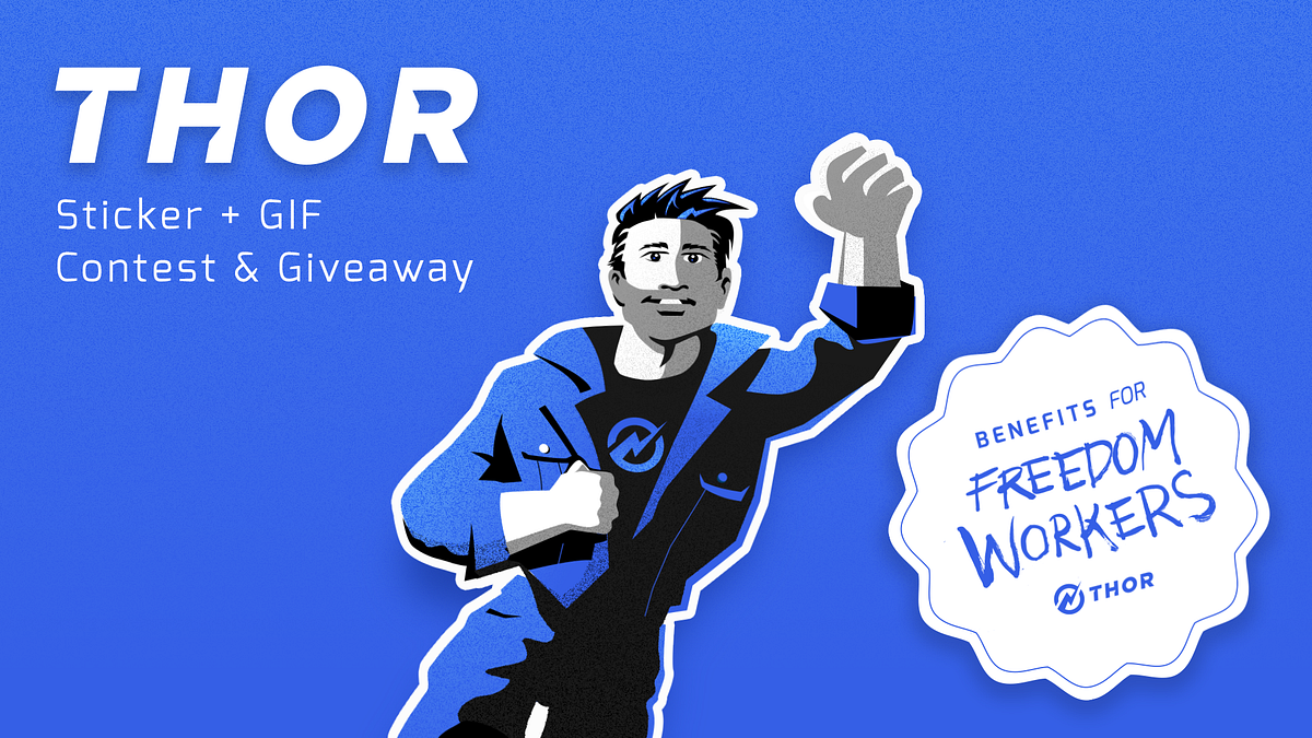 Thor Sticker and GIF Contest. To celebrate the launch of the… | by Ben ...