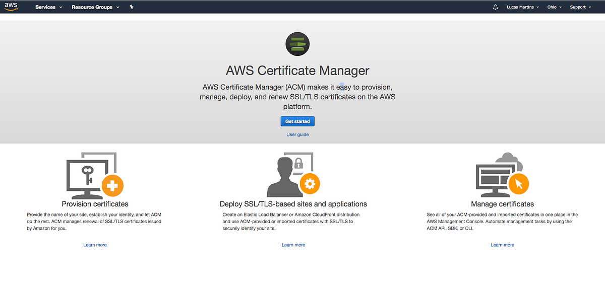 Host your static web site with S3, Cloudfront, Route 53. | by Lucas Martins | Medium