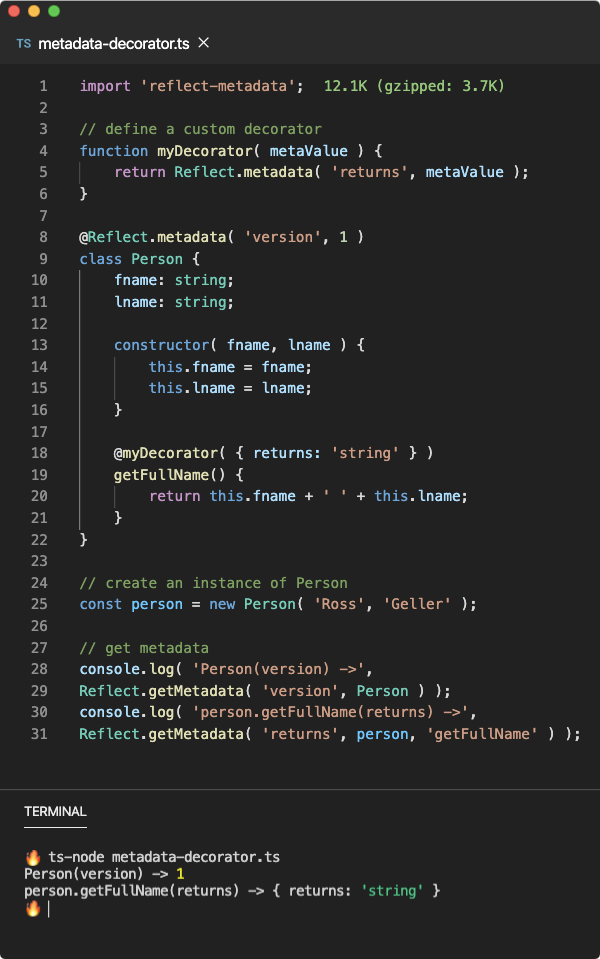 Introduction to “reflect-metadata” package and its ECMAScript proposal ...