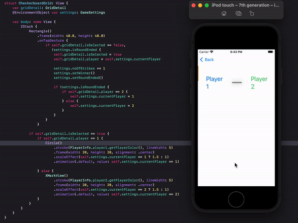 SwiftUI | Animation | Tic-Tac-Toe Game | by Manisha Roy | Sep, 2022 | Medium
