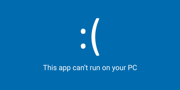 Troubleshoot for The Error ‘This app can’t run on your PC’ on Windows ...