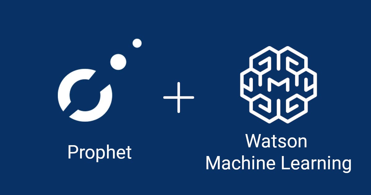 Deploying Prophet model with custom environments on IBM Watson Machine Learning | by Randy Phoa ...
