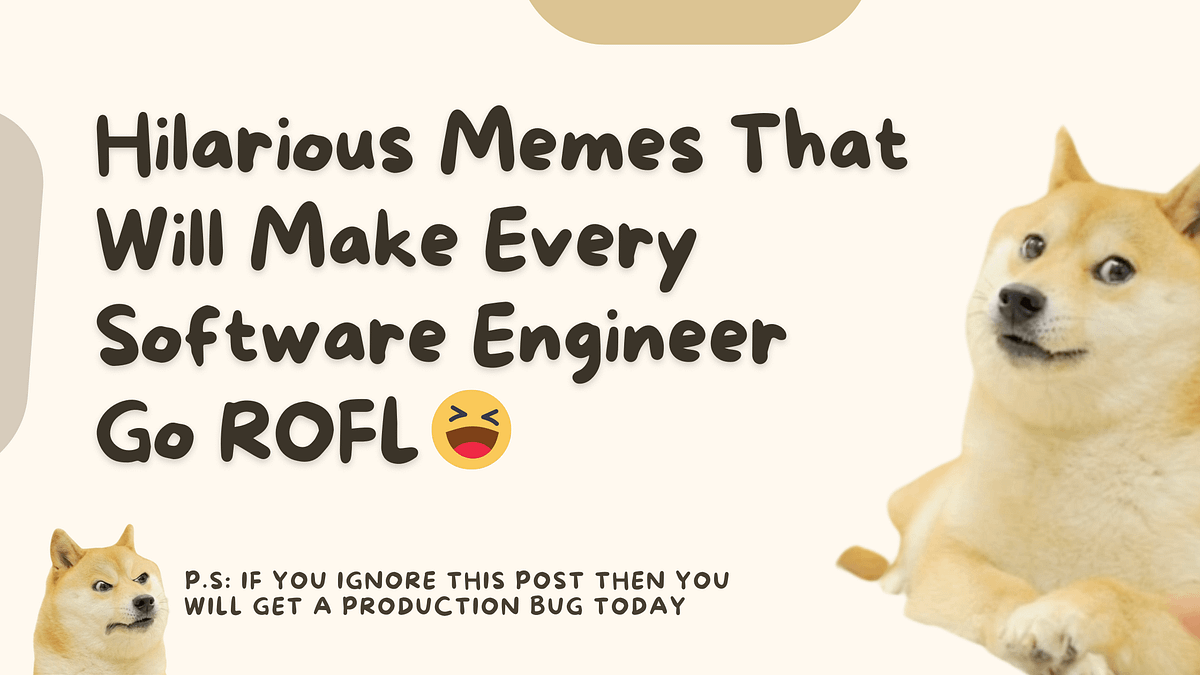101 Hilarious Memes That Will Make Every Software Engineer Go ROFL 🤣 ...