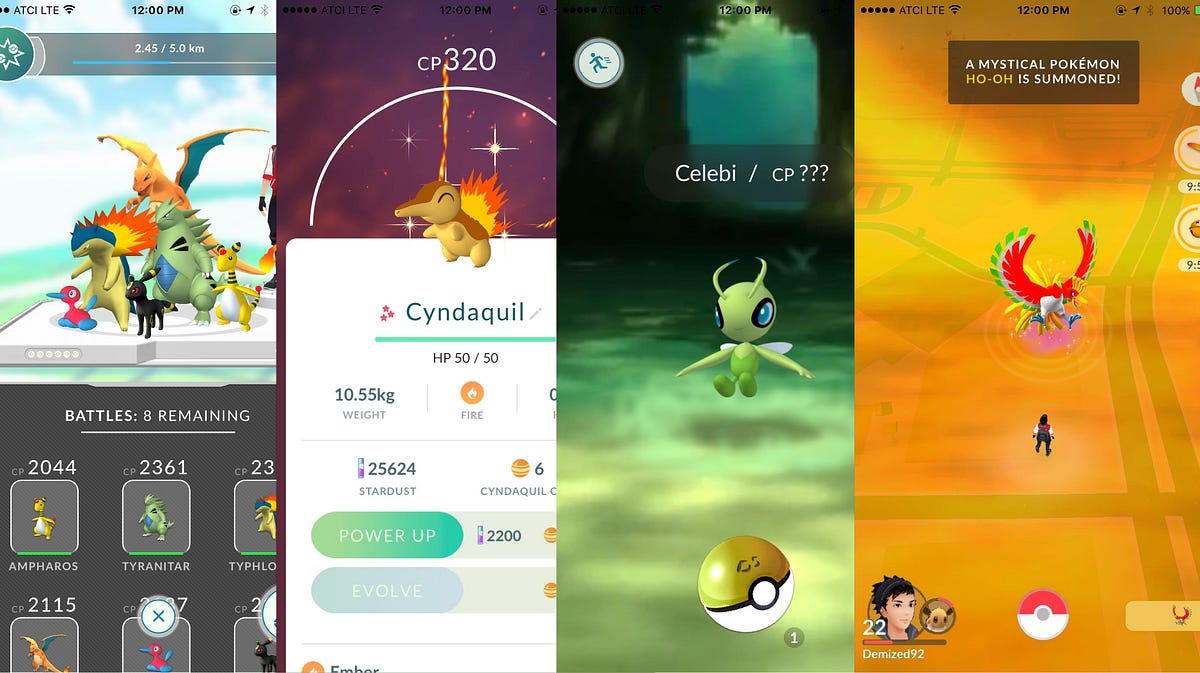 Pokémon GO! — Version 2.0 Concept | by Albert Choi | Medium