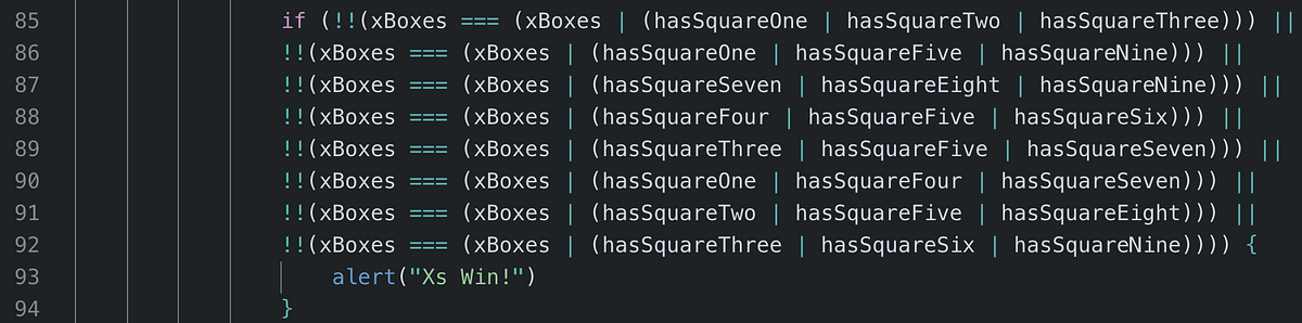 The Weird And Wacky World Of Bitwise Operators In Javascript — Pt Iiii Tic Tac Toe Bitfield
