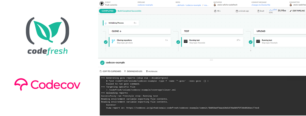 Code Coverage Analysis Using Codecov and Codefresh | by Anaïs Urlichs | Container Hub | Medium