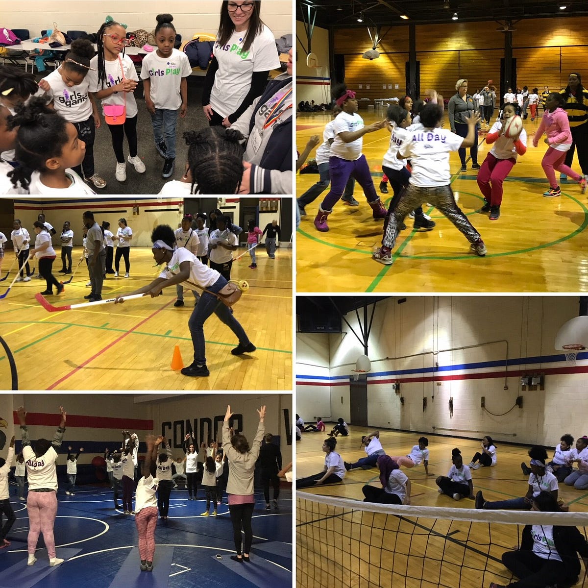 Learning New Sports at Our Day of Play | by Girls in the Game | Medium