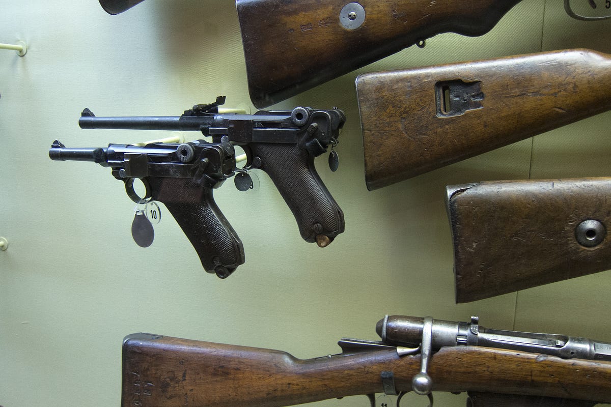 The Nazis’ Handgun. The Luger P08 has a sinister… | by Paul Richard ...