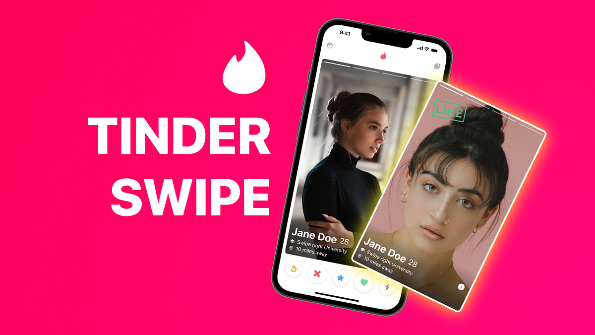 Tinder card swipe — Figma Prototyping | by Full Stack Designer | Nov, 2022 | Medium