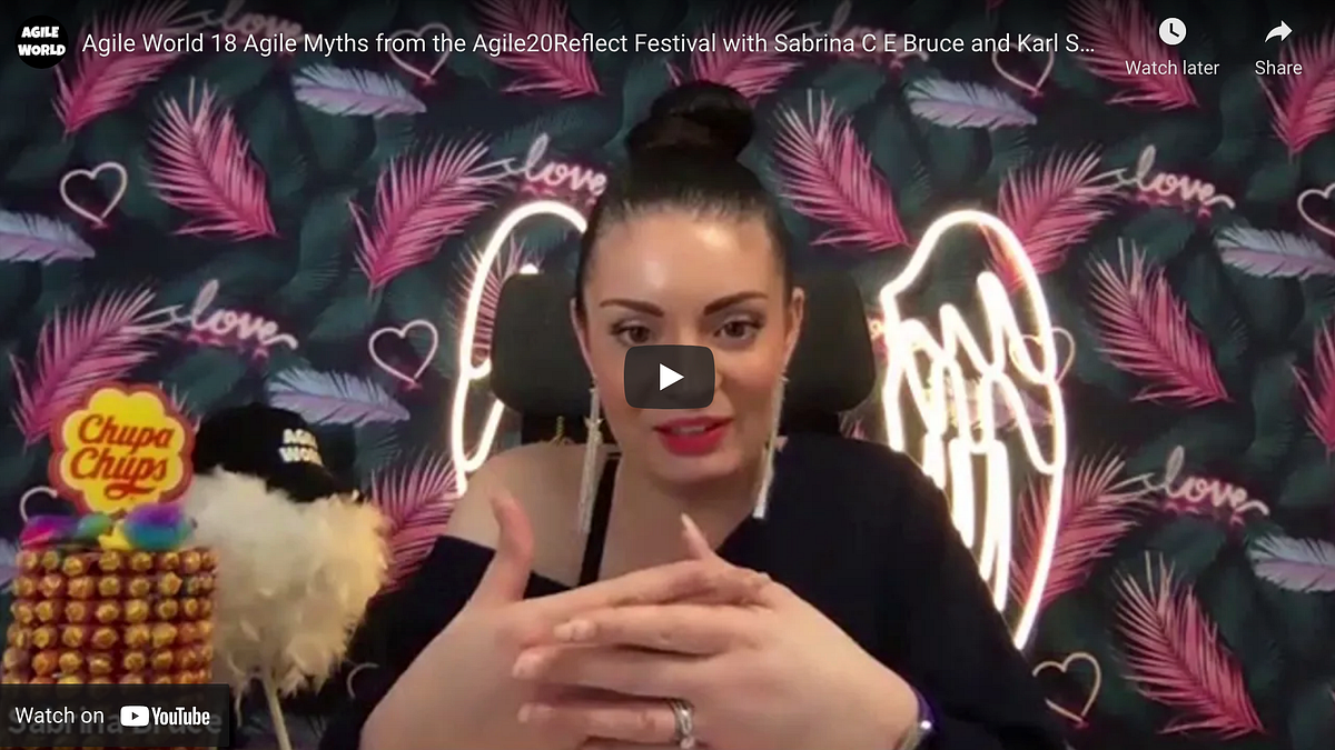 Agile World S1 E18 Agile Myths From The Agile20reflect Festival With Sabrina C E Bruce And Karl