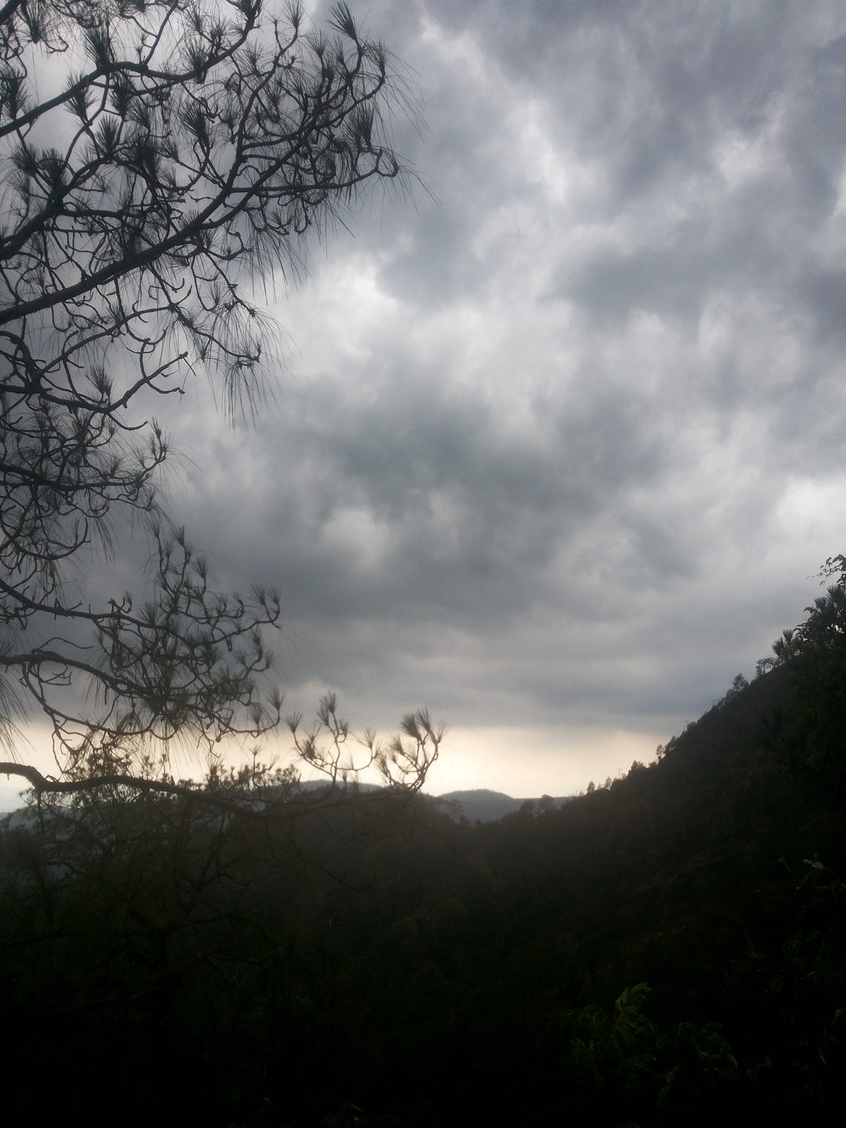 The sky looks Gray, Sad, before the rainfall. | by Rupinder Chandel ...