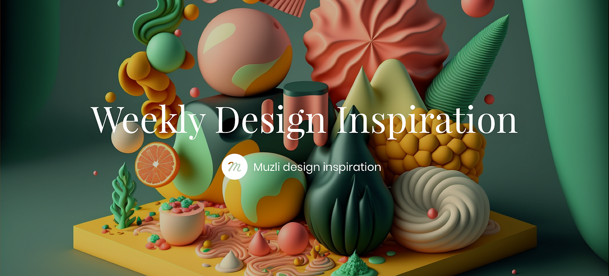 Weekly Design Inspiration #381 - Muzli - Design Inspiration