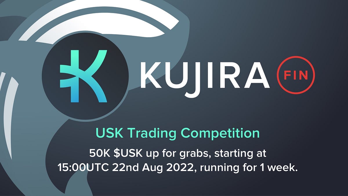 KUJIRA 50K $USK TRADING COMPETITION ON FIN | by Dale the Mail Whale ...