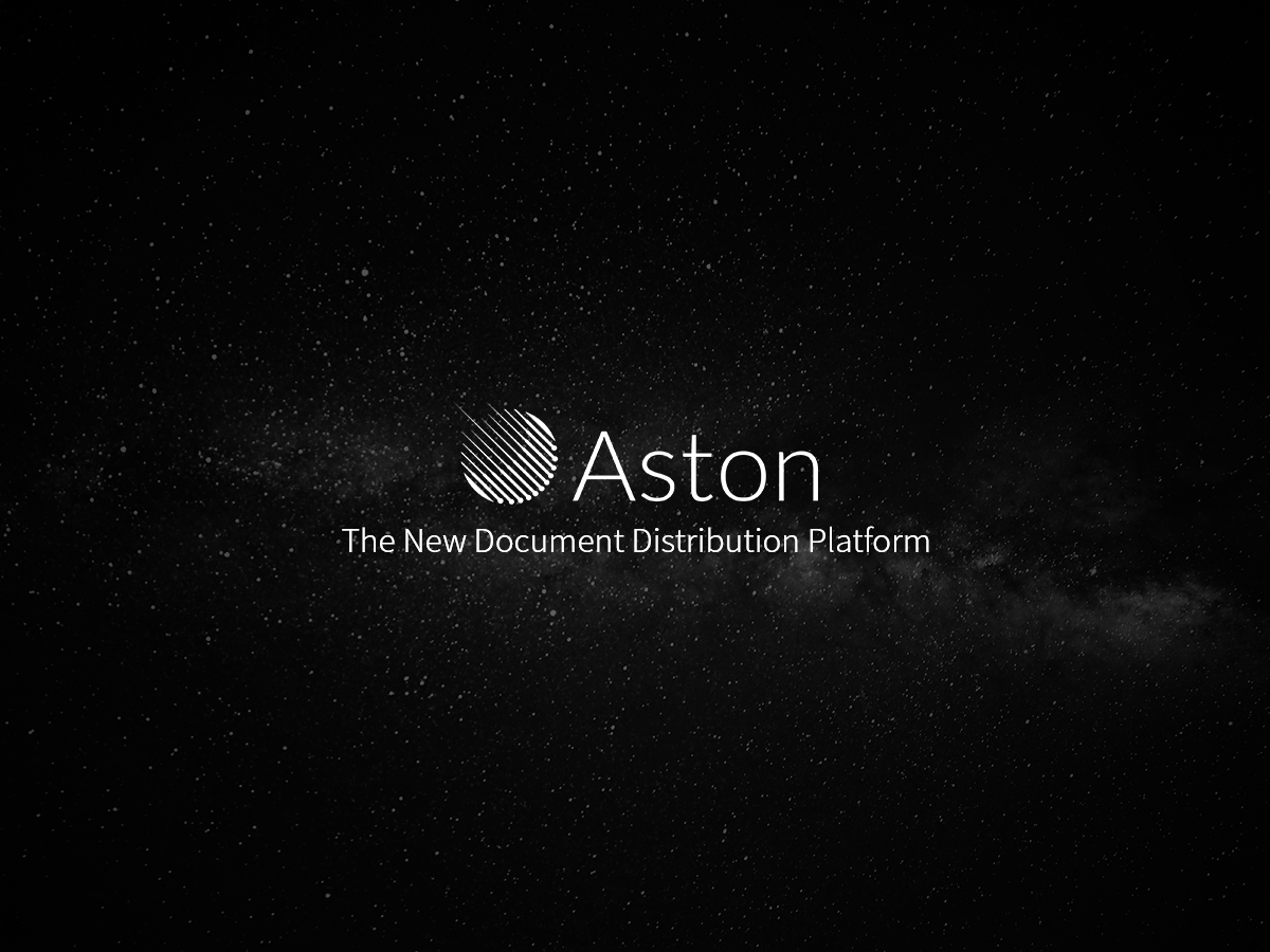 Chapter 5 Aston Infrastructure. Let’s find out what kinds of solutions ...