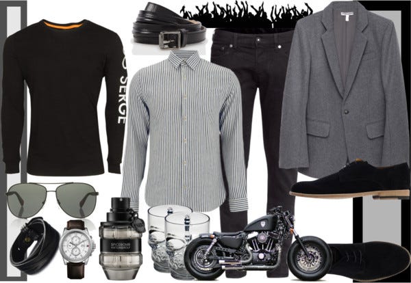 10 Trendsetter Polyvore sets for men | by maulik virparia | Medium
