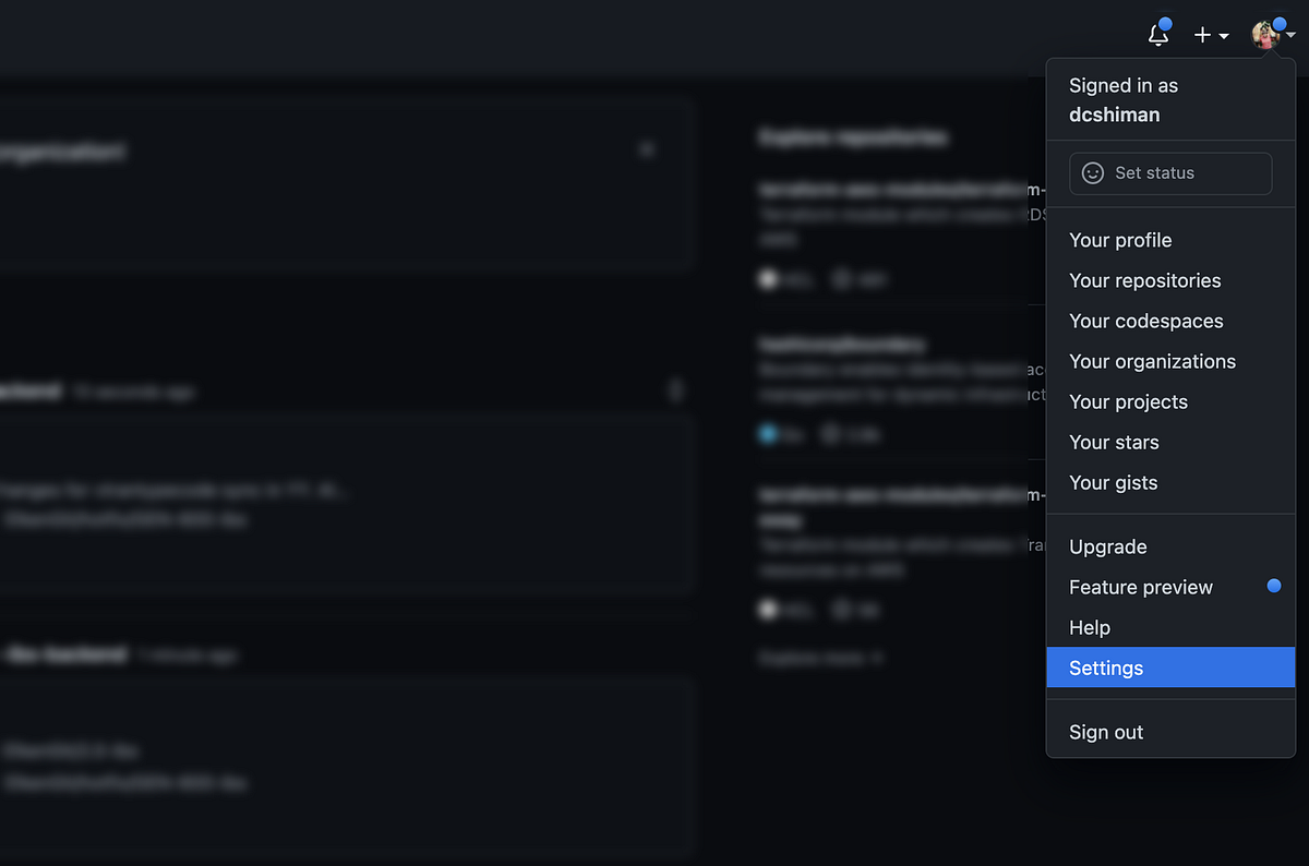 github.com authentication token for git oppressions | by Shiman Dc | Medium