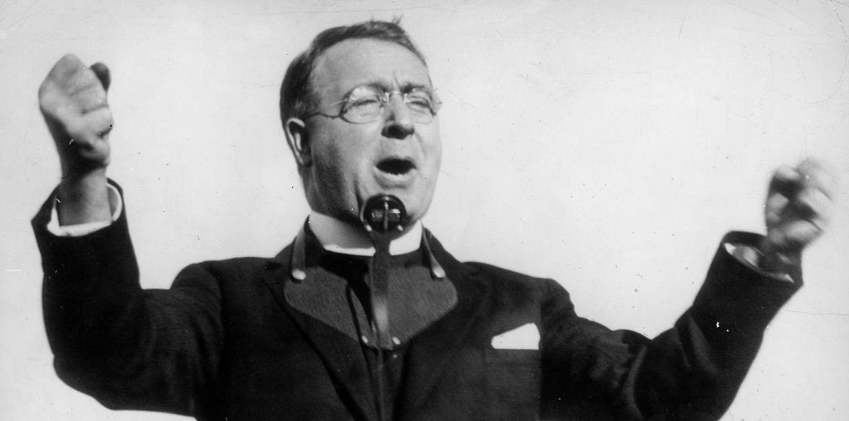 Father Coughlin. Charles Edward Coughlin (/ˈkɒɡlɪn/… | by Dan Lauria ...