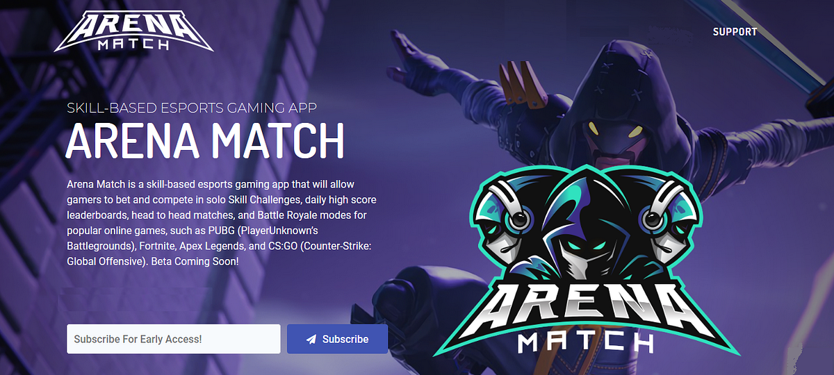 Arena Match Gold — big ambitions for Esports! | by Юрий | Medium