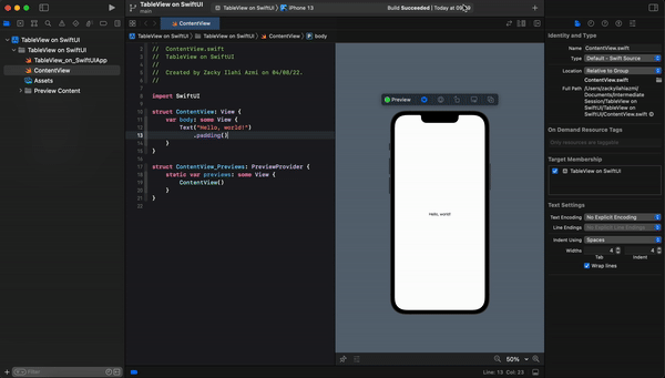 Tableview On Swiftui Aka List In This Article You Will Learn On How By Zacky Ilahi Azmi