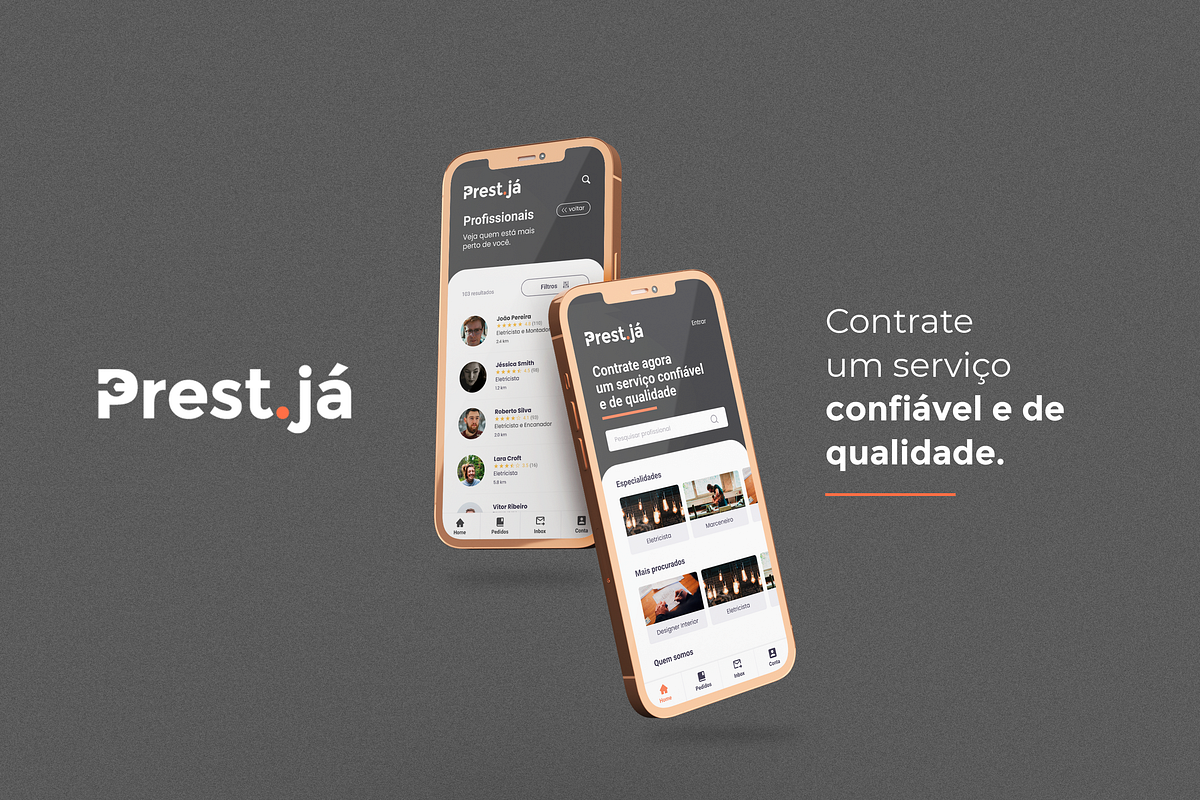 Prest.Já — Conectando profissionais autônomos a potenciais clientes ...