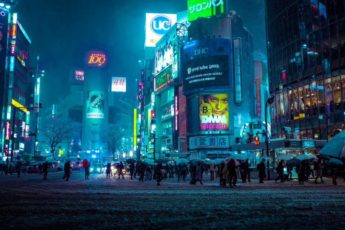 History of Neon Lights in Japan.. Las calles de Tokio tienden a ser muy ...