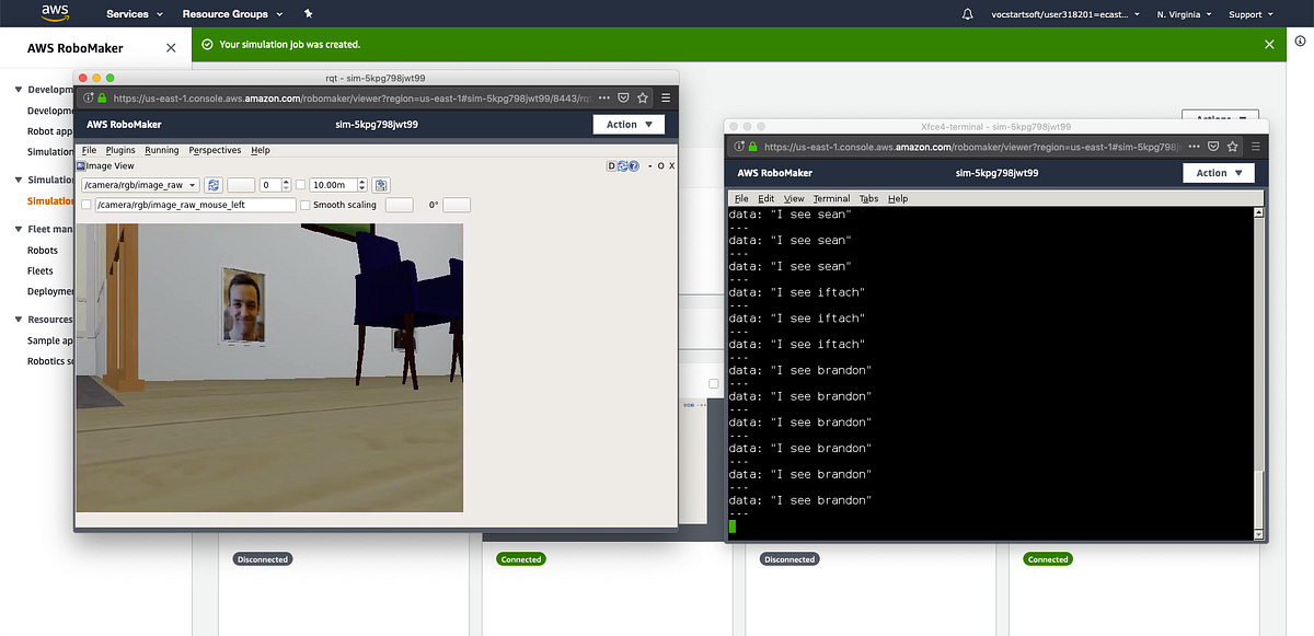 AWS RoboMaker Experience with Computer Vision | by Erick Castro | DX Innovation at Fresno State ...