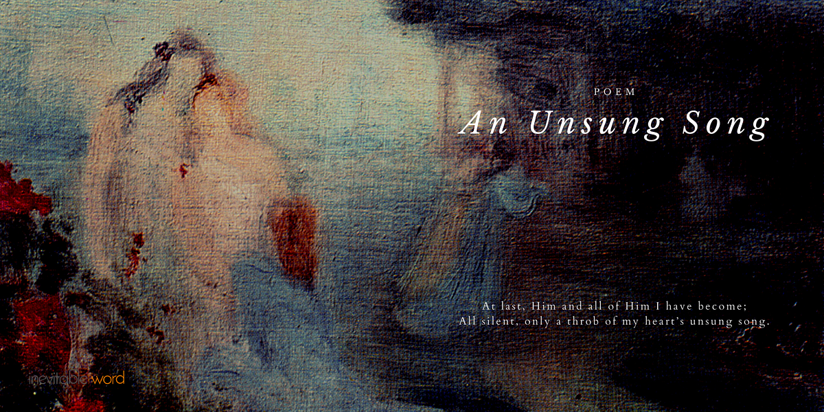 An Unsung Song. Poem | by Murli R | Inevitable Word | Medium