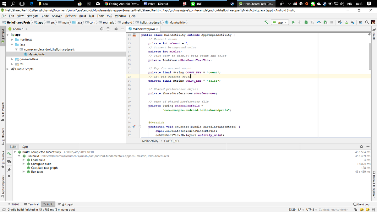 Android Developer Fundamentals V2 Lesson 9 | by Iruhamu | Medium
