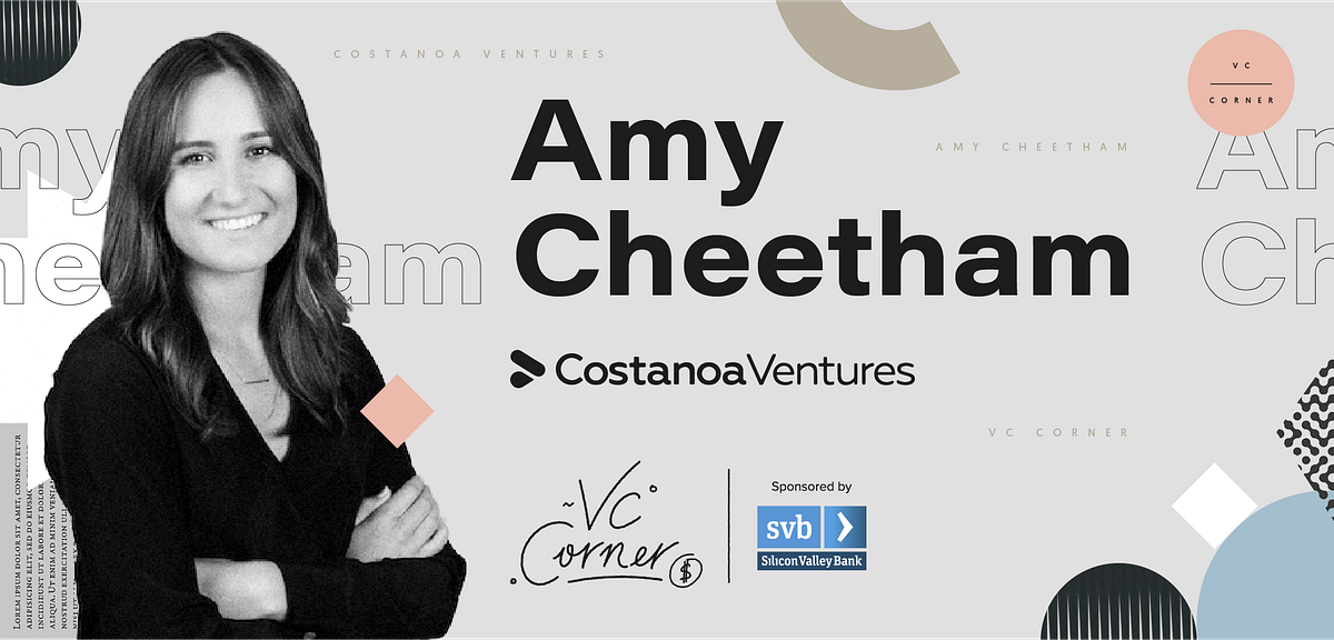 VC Corner Q&A: Amy Cheetham of Costanoa Ventures | by The Startup Grind ...