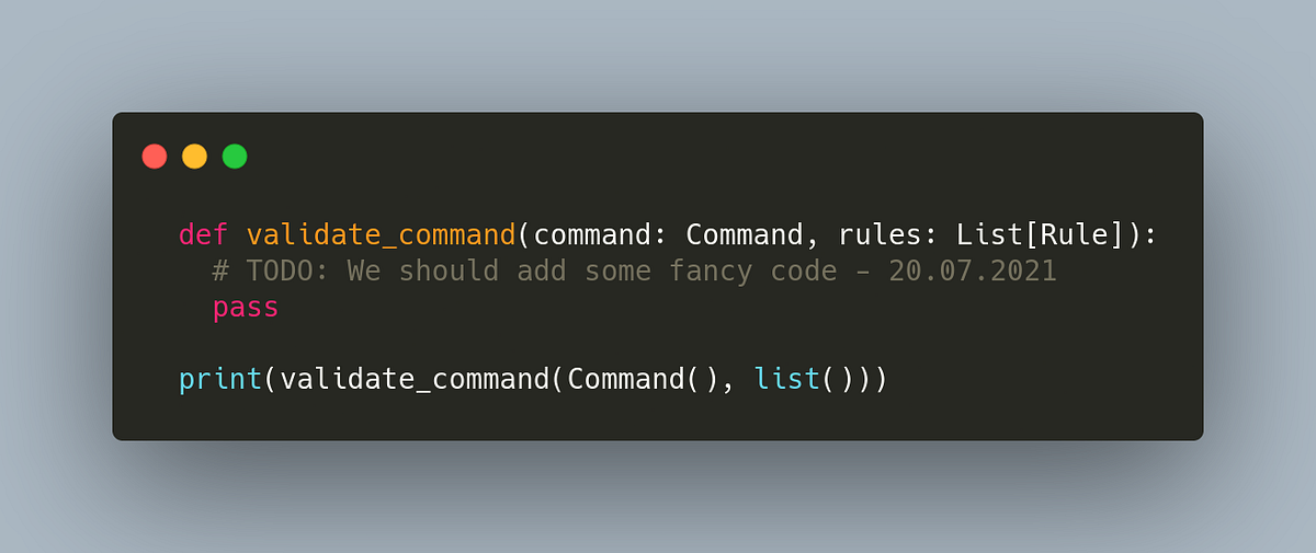 Interview Python: Pass keyword. What is the pass ? | by Mateusz ...